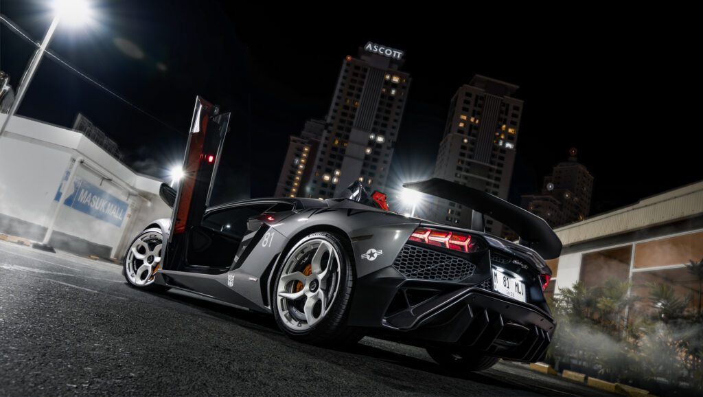 Grey Lamborghini Aventador wheels - Brixton Forged NC01-R - Brixton Forged™